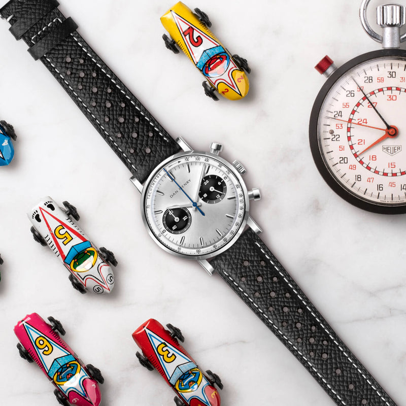 Racing Leather Strap | Dan Henry Vintage Watches
